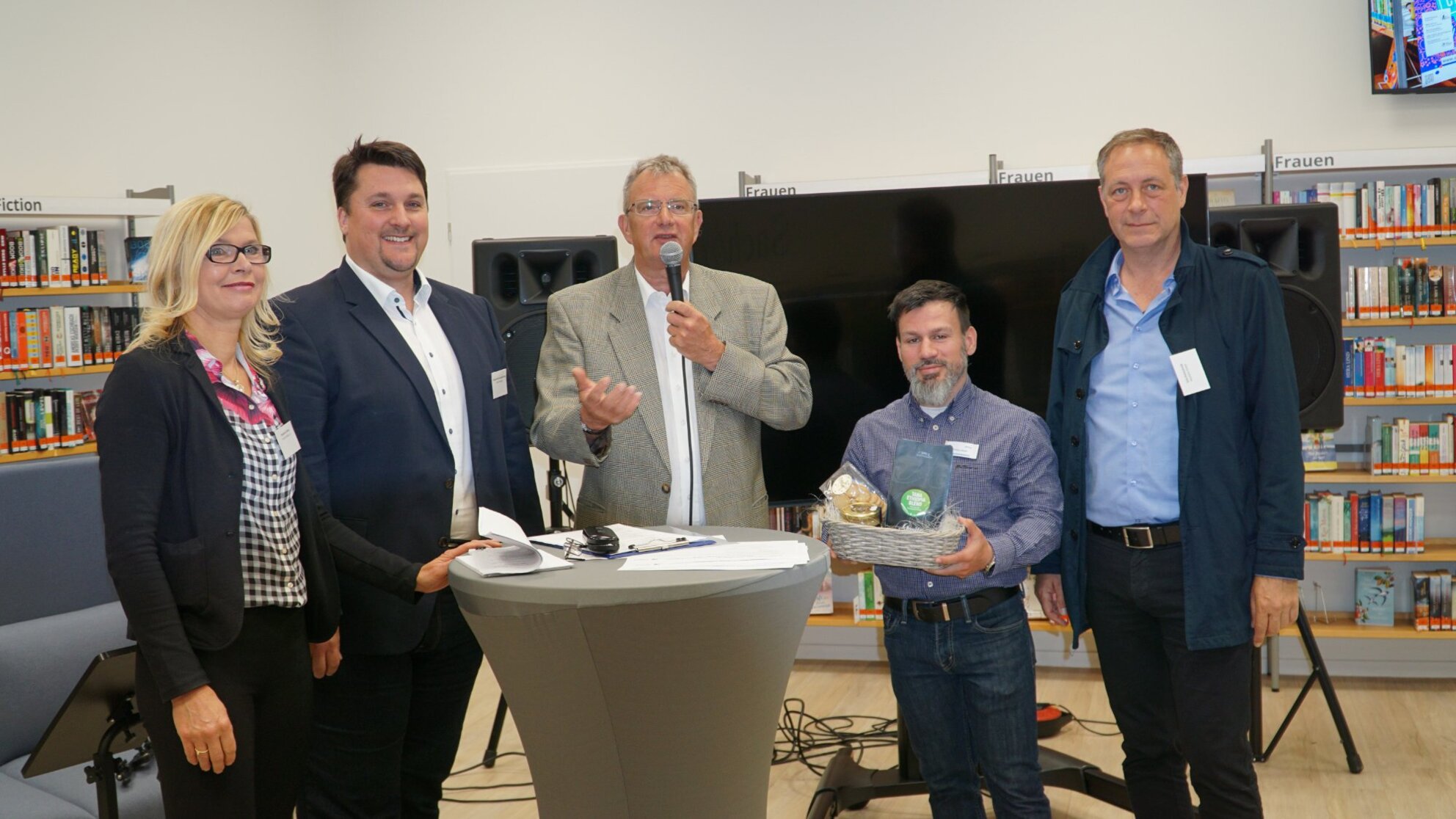 Troisdorfer Innenstadtfrühstück in der Stadtbibliothek